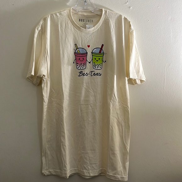 Boxlunch | Tops | Boxlunch Best Teas Boba Shirt | Poshmark